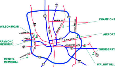 Raymond Memorial Golf Course in Columbus, Ohio | foretee.com
